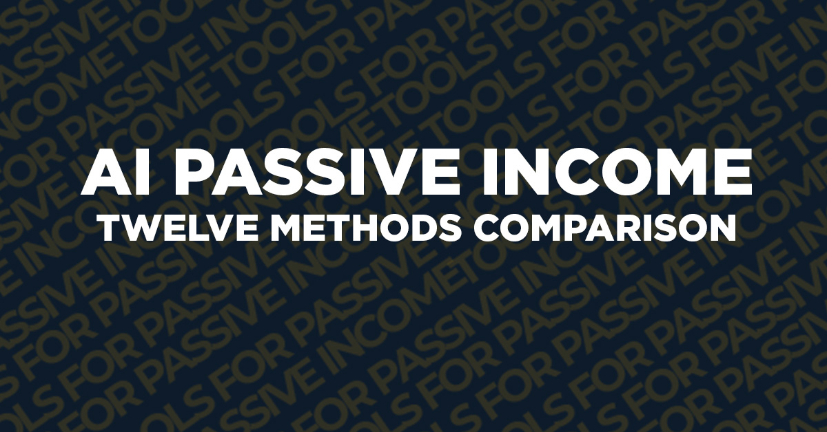 AI Passive Income 2026: 12 Proven Methods With Real Earnings Data